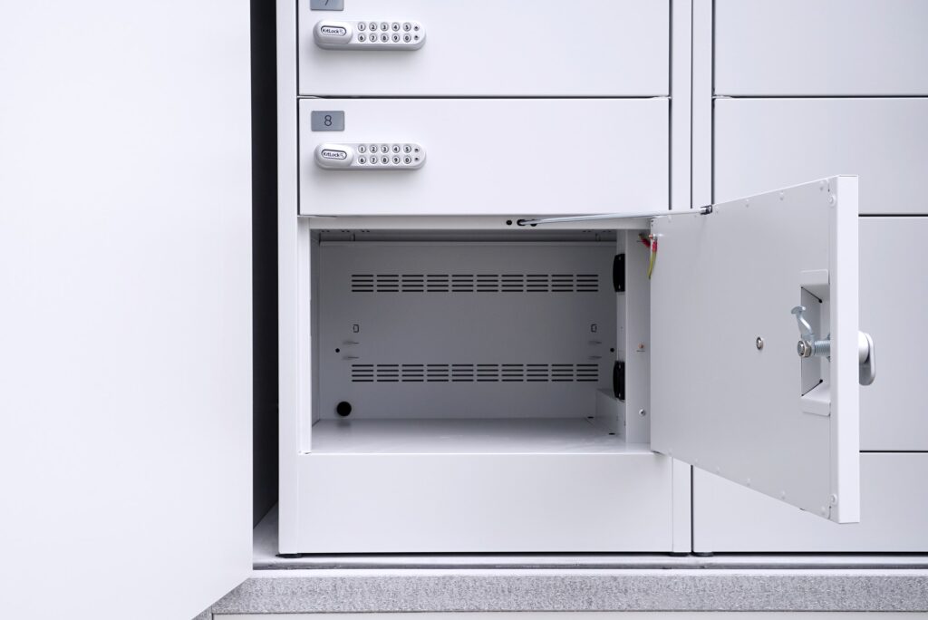 Fietsaccu oplaad Locker 18 vakken - Lockers and More