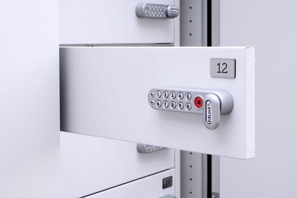 Fietsaccu oplaad Locker 18 vakken - Lockers and More